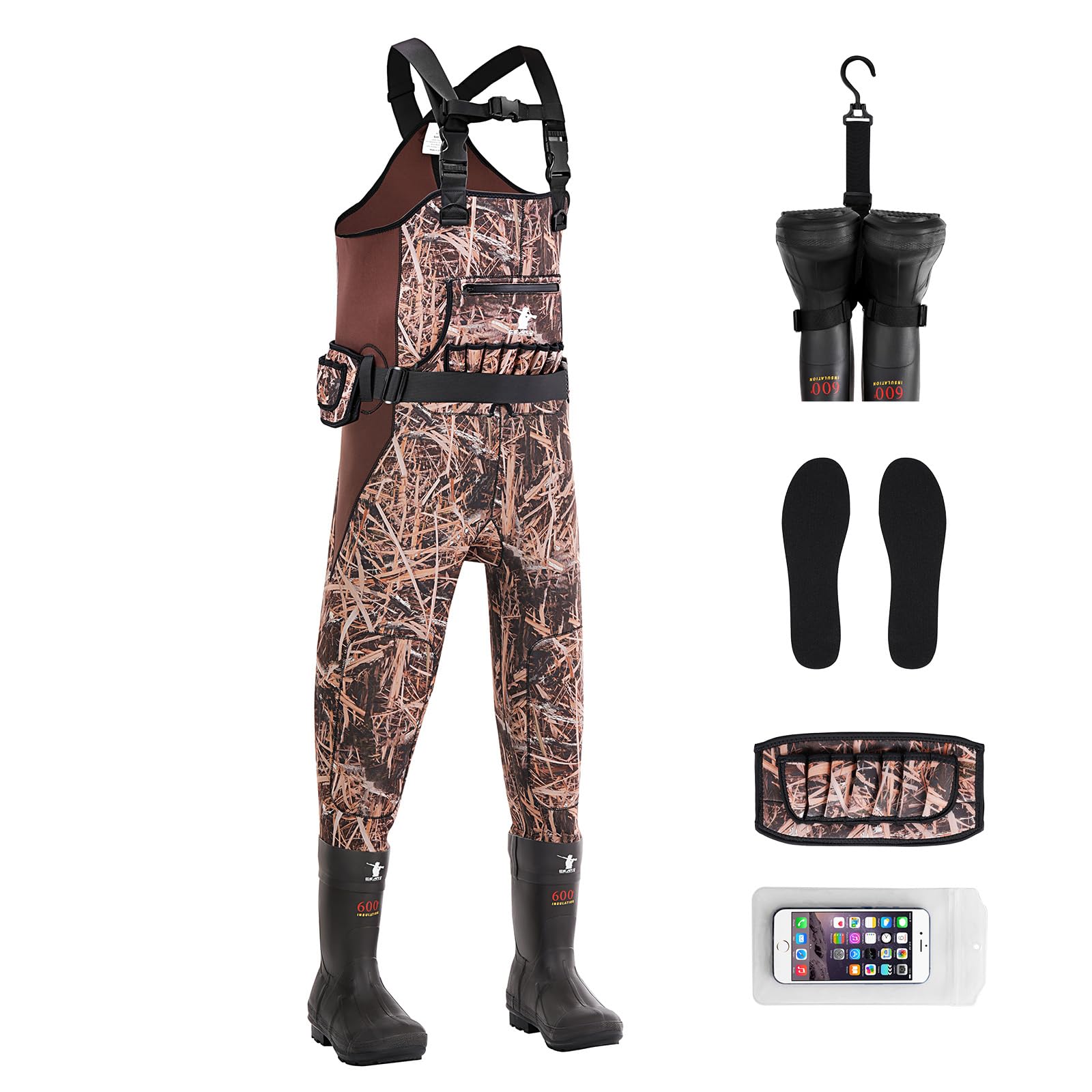 GearOZ Waterfowl Hunting Waders for Women, Waterproof Duck Hunting ...