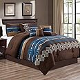 Amazon.com: 7 Piece Western Southwestern Native American Design ...