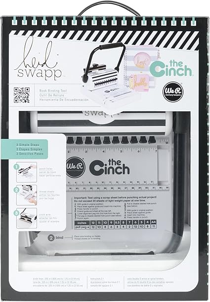 Encadernadora The Cinch Wer Memory Keepers (furo Quadrado) - 662789 ...