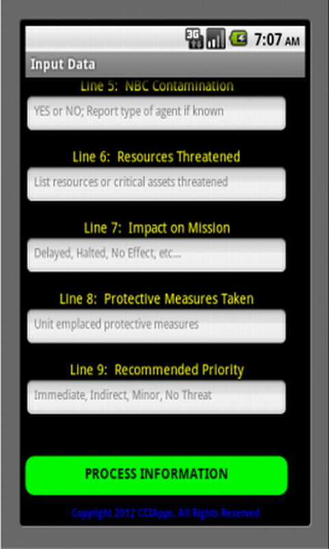Basic 9 Line UXO/IED Report:Amazon.co.uk:Appstore for Android