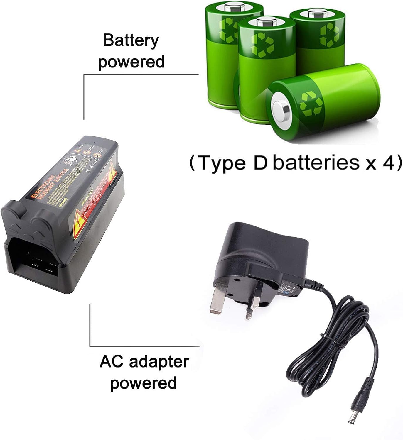 Upwinning Electric Rat Traps Ultra Power That Kill Instantly, 7000V ...