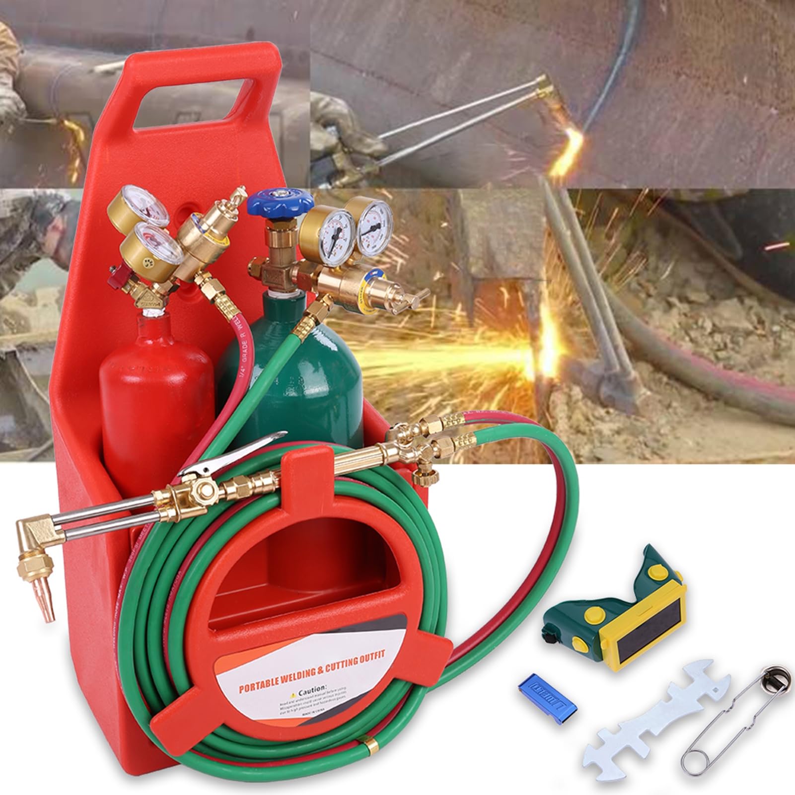 Mua Oxygen Acetylene Torch Kit,Welding Brazing Cutting Torch Kit with ...