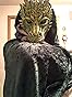Amazon.com: Green Rubber Dragon Mask Costume Accessory : Clothing ...