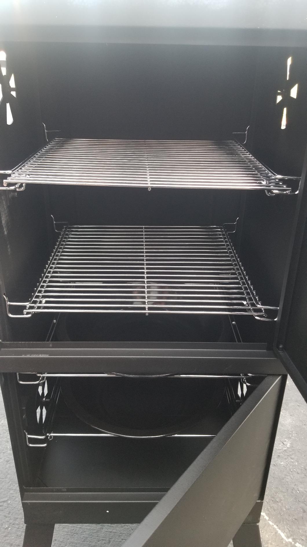 $28/mo - Finance Giantex Outdoor Smoker with Double Doors, 2 Detachable ...