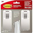 Amazon.com: Command Satin Nickel Curtain Rod Hooks with Command Strips ...