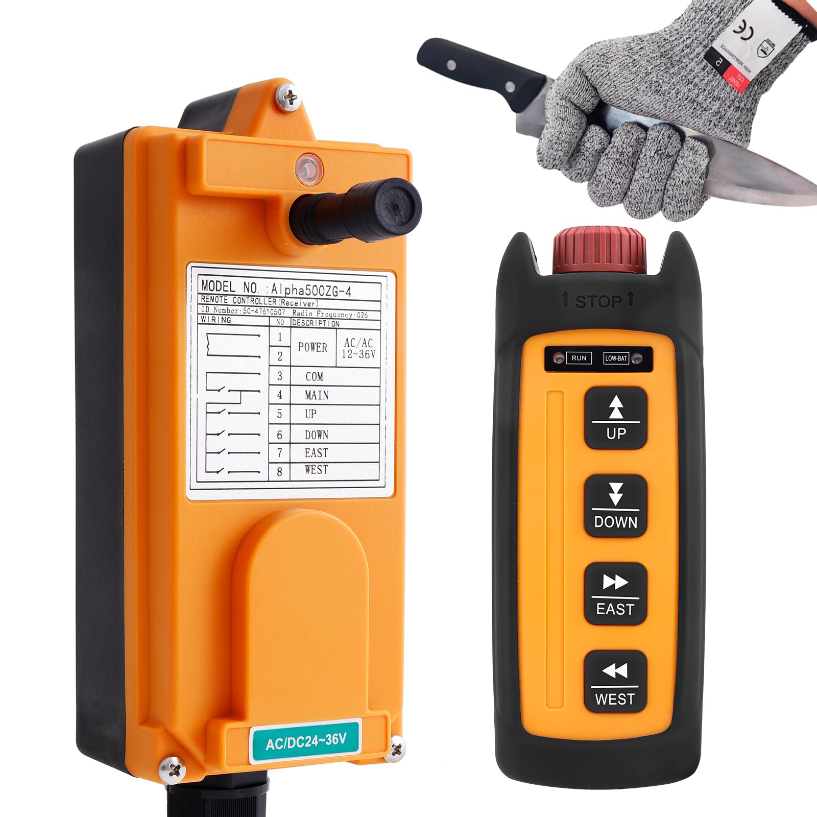 Mua Mini 4 Button Wireless Crane Remote Control 220V 380V Industrial ...