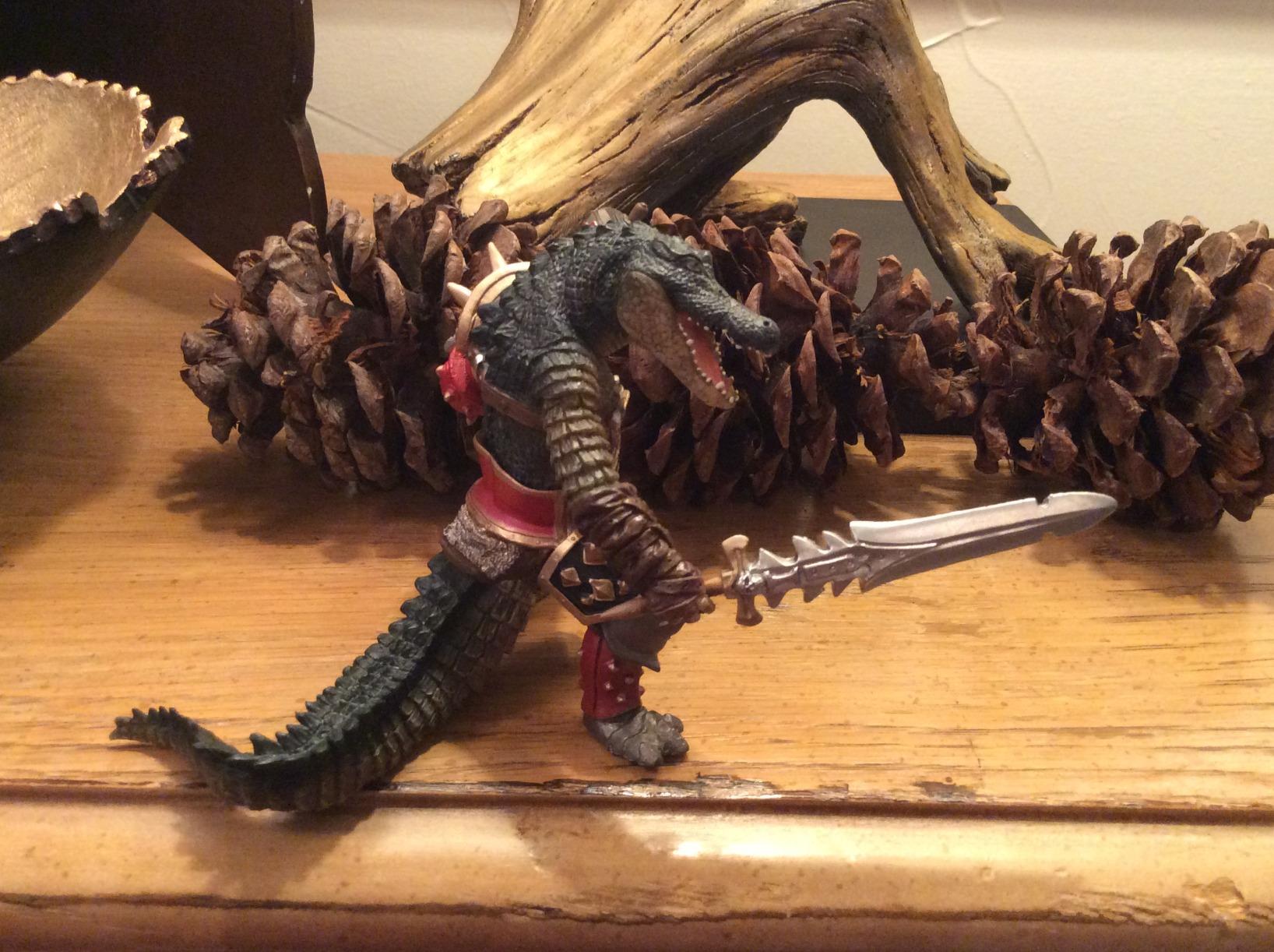 $3/mo - Finance Papo Fantasy World Figure, Crocodile Mutant | Buy Now ...