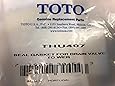 Toto THU407 - Seal Gasket for Drain Valve to WER, Bathroom Sink Faucets ...