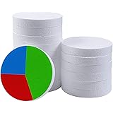 Amazon.com: 8 Inch 10-Pack Foam Circles for Crafts (1" Thick ...