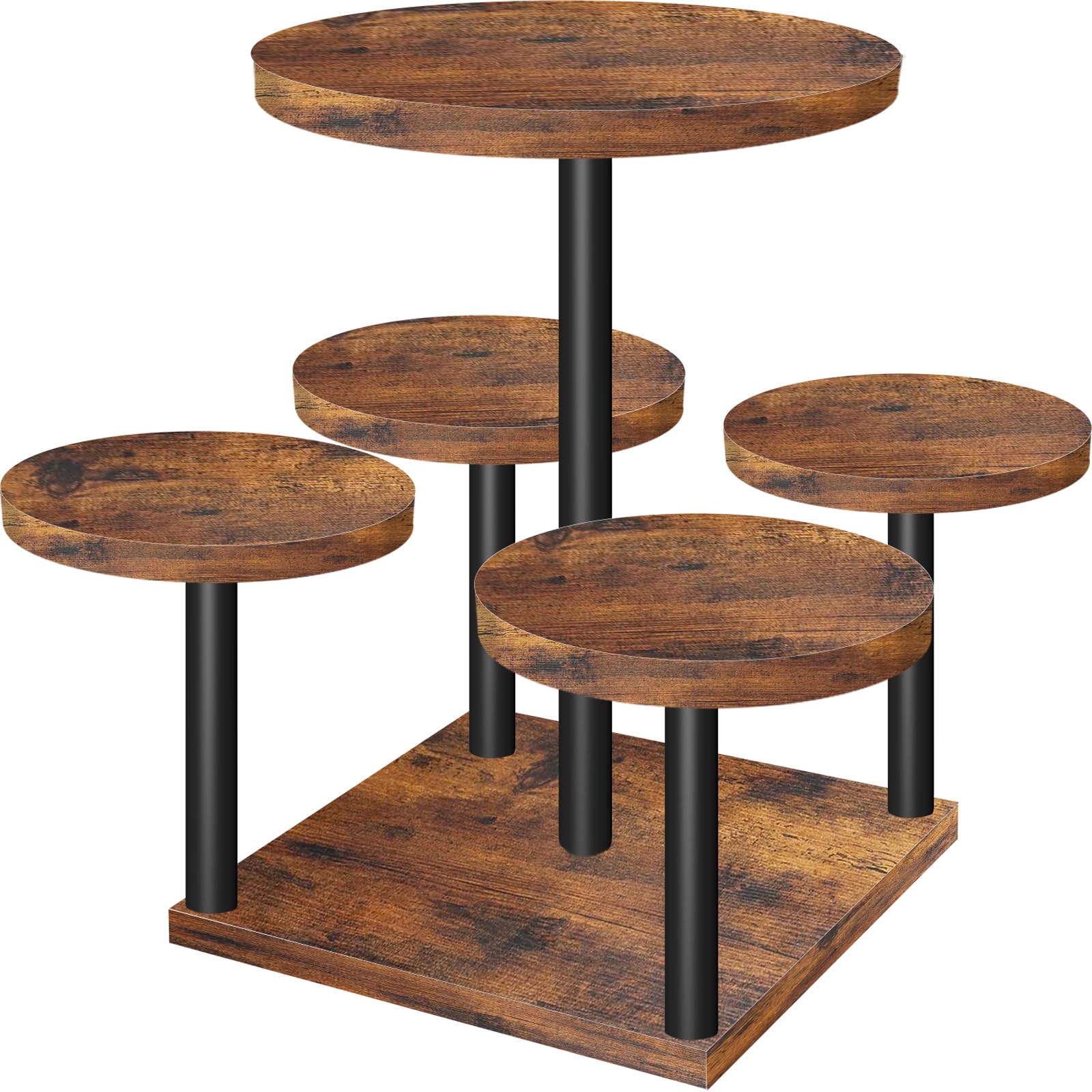 Cupcake Stand for 50 Cupcakes, Large Dessert Table Display Set 3 Tier ...