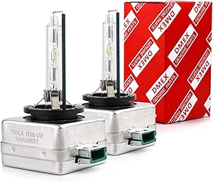 Amazon.com: DMEX D3S HID Headlight Bulbs Xenon 4300K Warm White 35W Replacement 66340 42403 ...