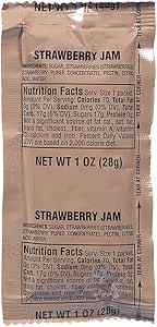 Amazon.com : MRE Strawberry Jam/Jelly : Gourmet Food : Everything Else