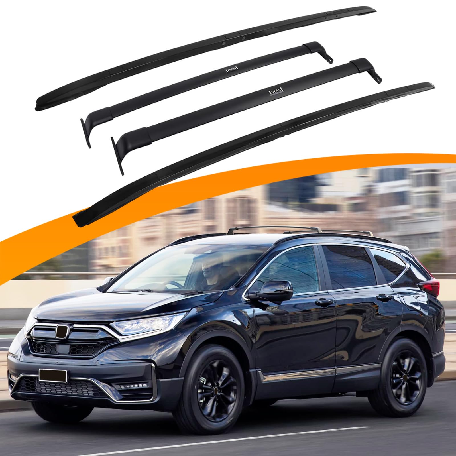 Snailfly 4PCS 220 LBS Roof Rack Cross Bars Fit for Honda CRV CR-V 2017 ...