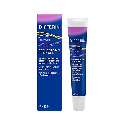 Differin Gel Acne Scar Spot Treatment for Face, Resurfacing Scar Gel ...