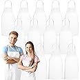 Amazon.com: GREEN LIFESTYLE 12 Pack Bib Apron - Unisex White Aprons ...