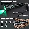VASTFIRE USB-C Rechargeable Green Flashlight Zoomable 1000 Yard ...