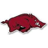 Amazon.com: Arkansas Razorbacks 4 Inch Vinyl Mascot Decal Sticker ...