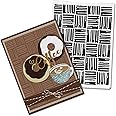 Amazon.com: Hying Wood Grain Plastic Embossing Folders for Card Making ...