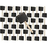 Amazon.com: Pro Grade - Foam Brushes - 4 Inch - 24 Piece Poly Foam Brush Set