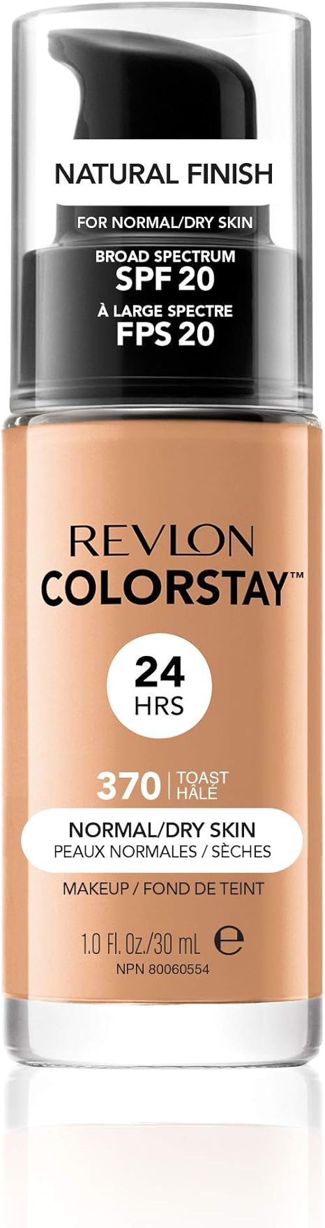 Revlon Colorstay Foundation, Toast 370 (Packaging May Vary): Amazon.co ...