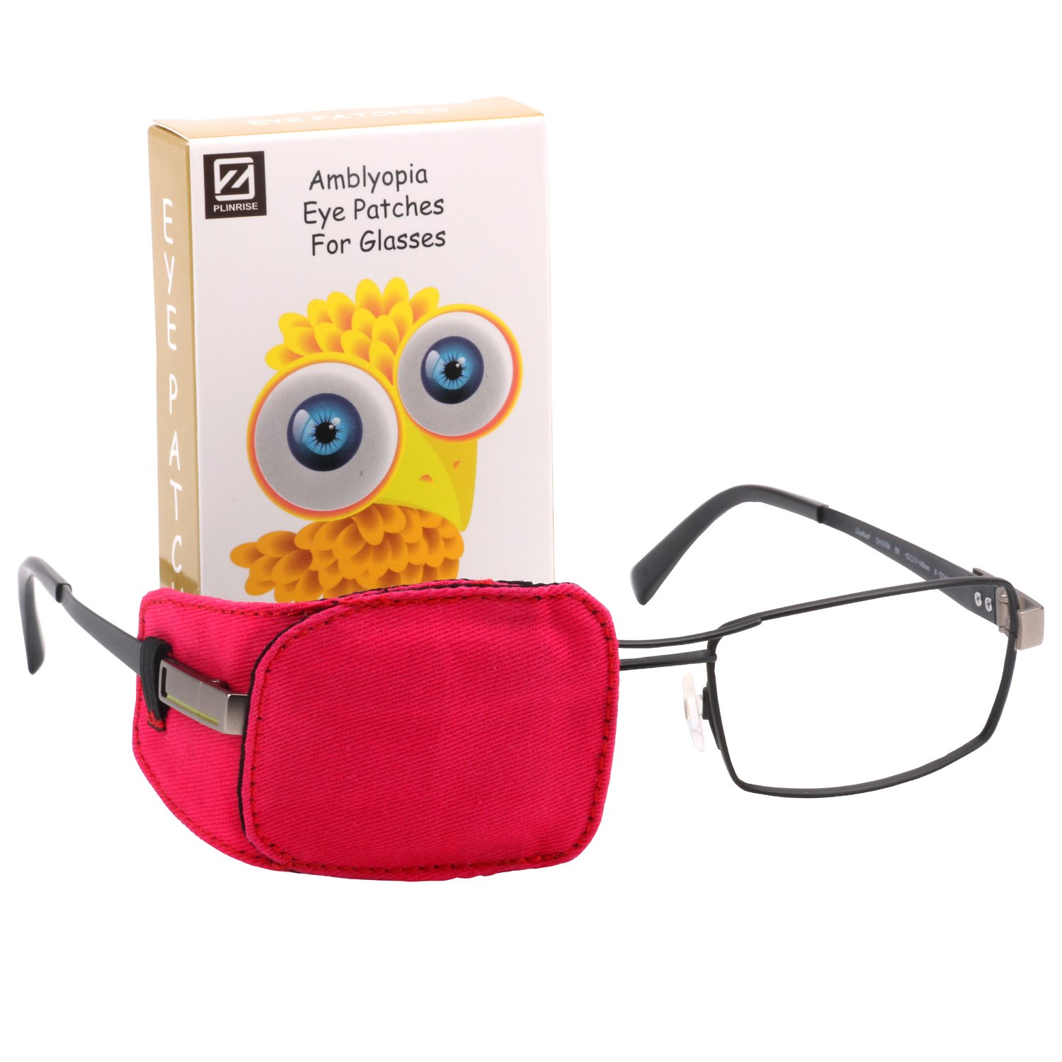 Amazon.com : Plinrise Pure Cotton Amblyopia Eye Patch For Glasses ...