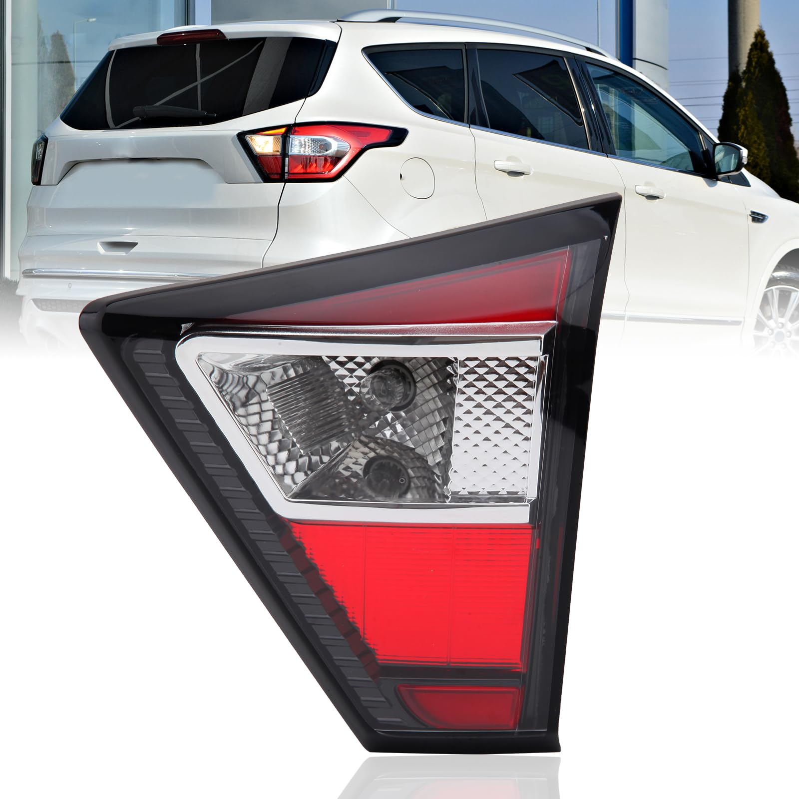 Clidr Right Side Inner RH Tail Light For Ford Escape Kuga 2017 2018 ...