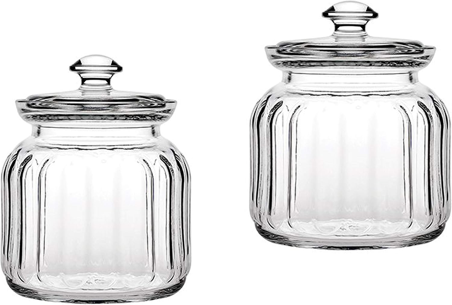 Buy Pure Source India Glass Jar Pickle Jar Storage Container, with Air ...