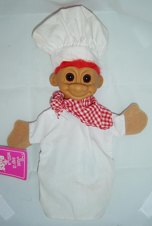 Amazon.com: Russ Troll Chef Hand Puppet: Toys & Games