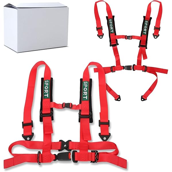 5 Point Harness Seat Belt MODILOVER Universal Racing Harness, 2 Inch ...