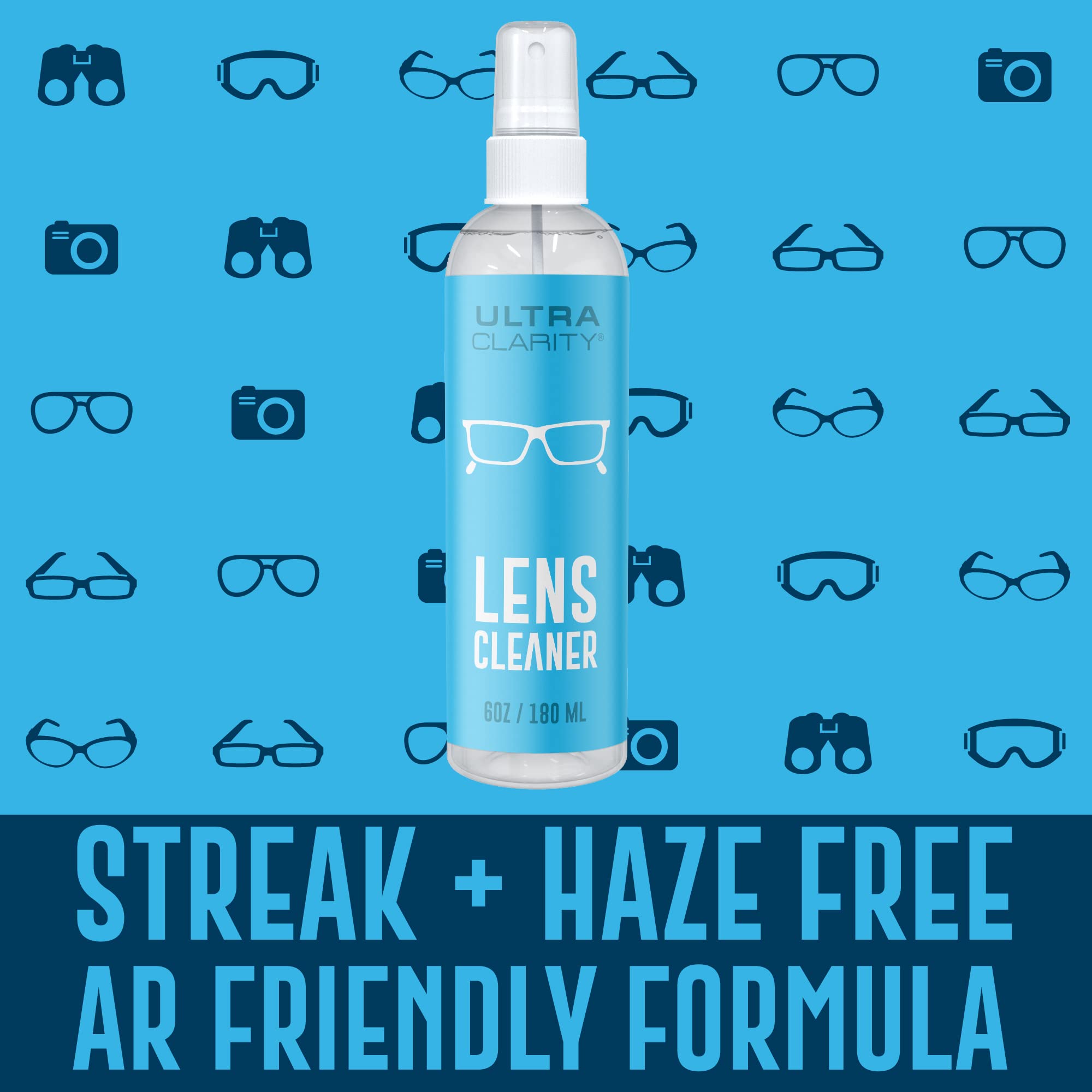Mua | Powered by Nano Magic Eyeglass Lens Cleaning Spray 6 oz (1 Pack ...
