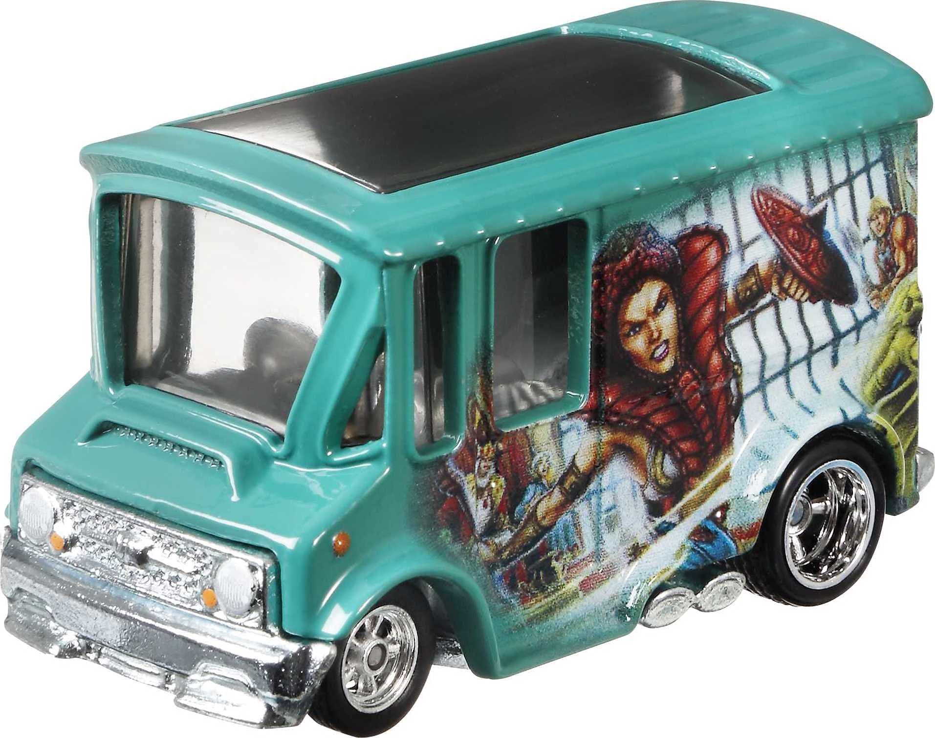 Mua Hot Wheels Toy Car, 1:64 Scale Premium Die-Cast Bread Box Van ...
