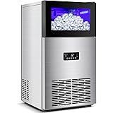Amazon.com: KUPPET Commercial Ice Maker, Freestanding Automatic ...