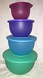 Amazon.com: Tupperware Impressions Classic Bowl Set Spring Color NEW ...