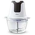 Amazon.com: Oster 3-Cup Mini Food Chopper with Glass Bowl, for Kitchen ...