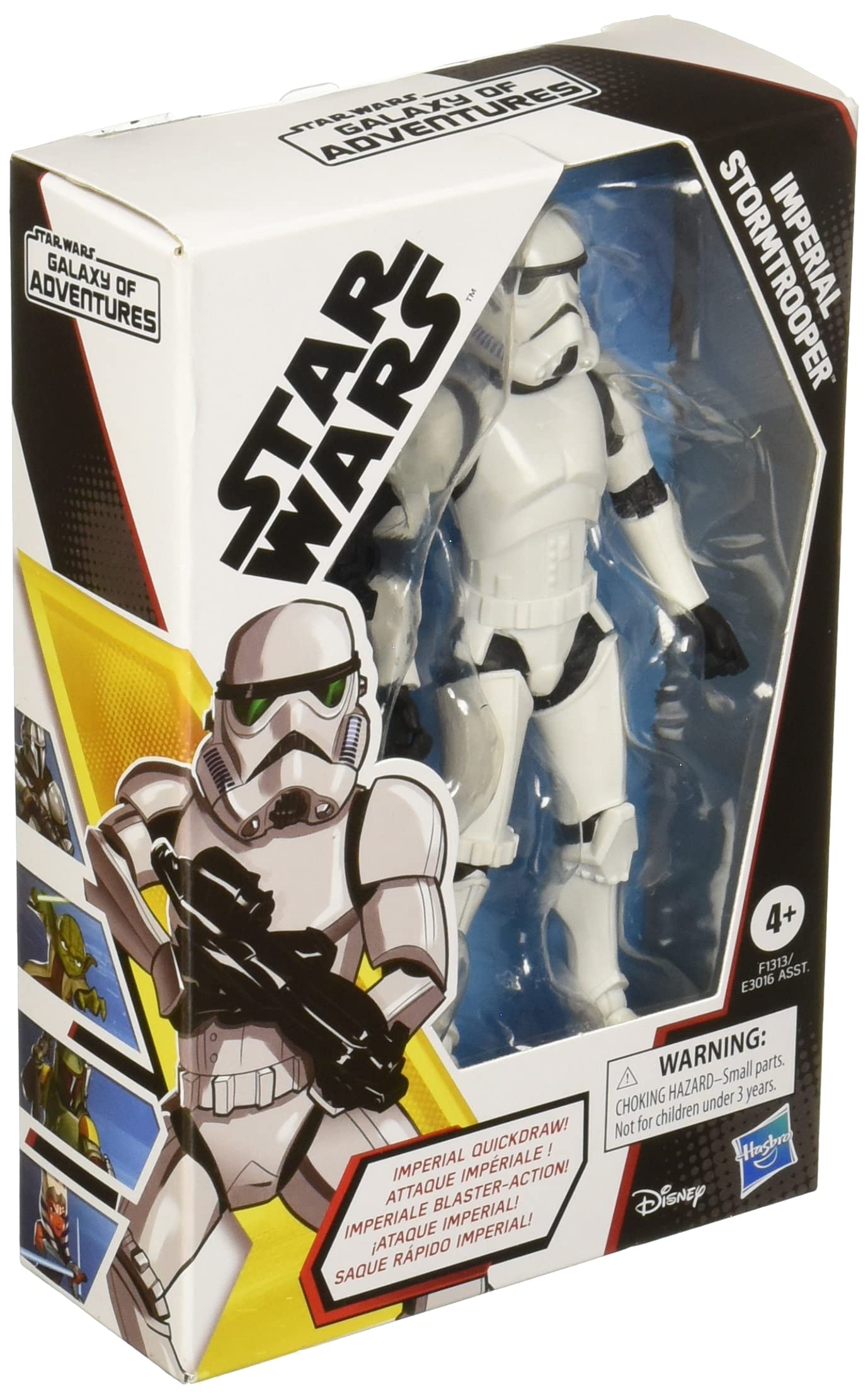 STAR WARS Galaxy of Adventures Imperial Stormtrooper 5-Inch-Scale ...