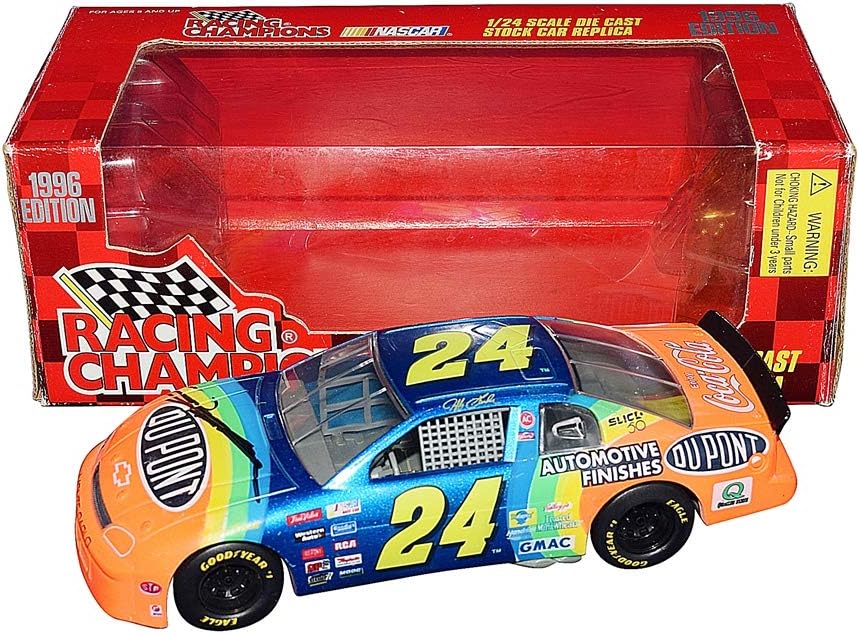 AUTOGRAPHED 1996 Jeff Gordon #24 DuPont Racing Team RAINBOW WARRIOR ...