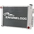Amazon.com: Enignelooc 4 Row Core Aluminum Radiator for 1967 1968 1969 Chevy Camaro Pontiac ...