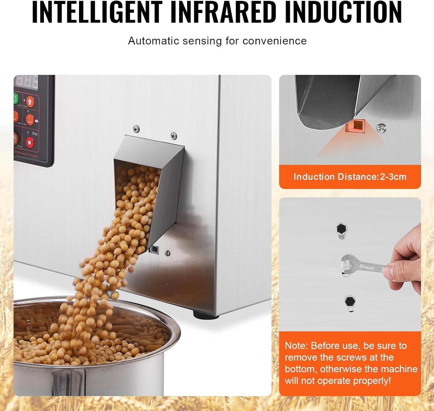 VEVOR Powder Filling Machine 0.022-1.1lbs/10-500g, Automatic Intelligent Particle Weighing ...