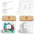Amazon.com: 2 Pack Laundry Pods Container, Laundry Room Organization ...