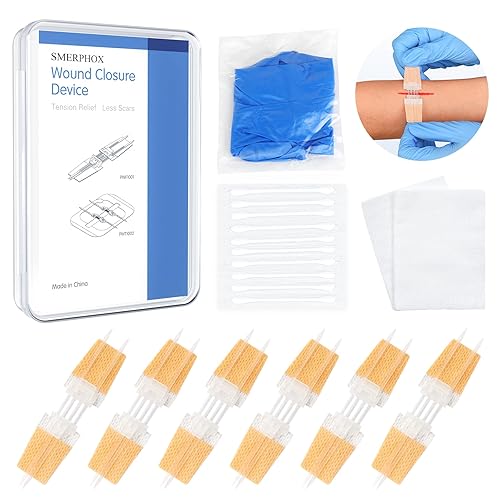 Zip Stitch Wound Closure Kit, Butterfly Bandages, Surgical Quality ...