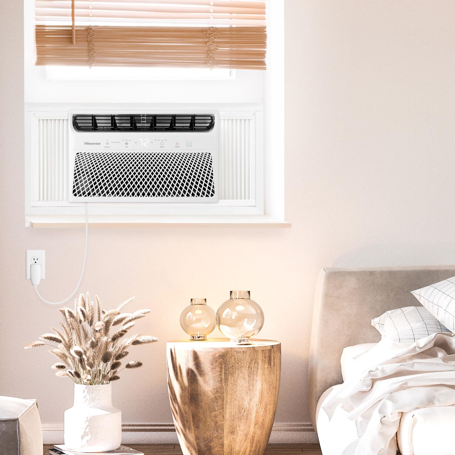 Mua Hisense 8,000 BTU Smart Window Inverter Air Conditioner with Quiet ...