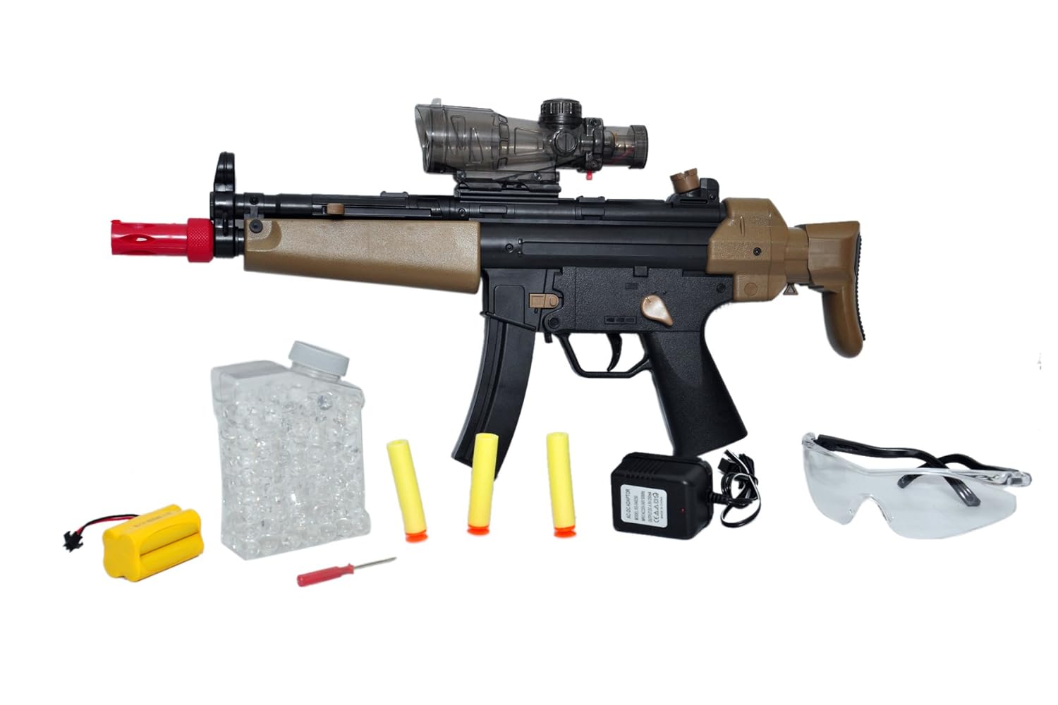 Buy Sunshine Rechargeable Battery Operated Gun with Dual Shooting Mode ...
