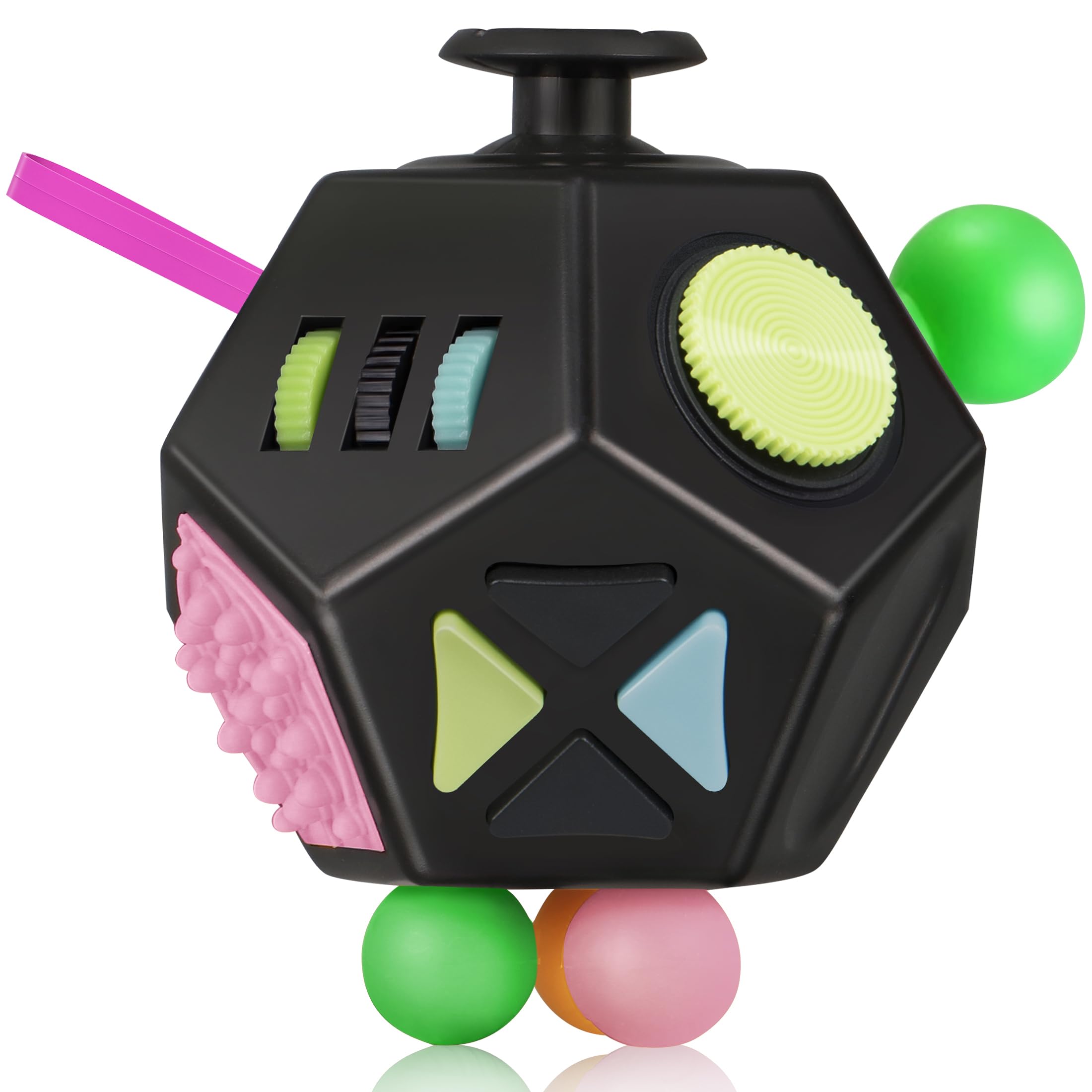 Mua VCOSTORE Dodecagon Fidget Toys Cube - 12 Sided Fidget Toy ...