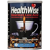 Amazon.com: HealthWise Low Acid Swiss Water Decaffeinated Coffee, 100% ...