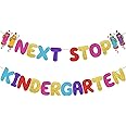 Amazon.com: Next Stop Kindergarten Banner Preschool Graduation ...