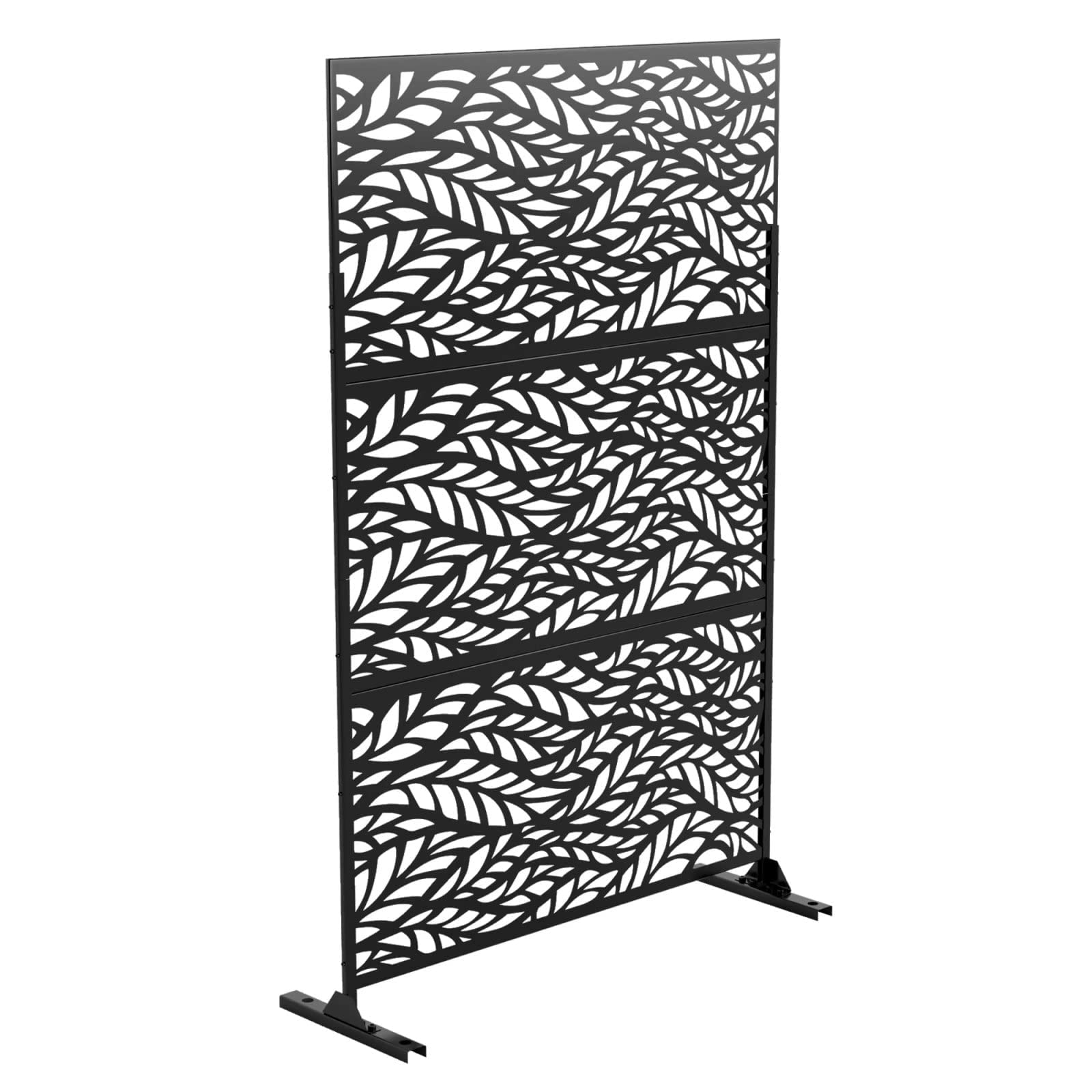 Elevens Patio Privacy Screen, Outdoor Privacy Screen with Stand ...