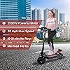 Arwibon Q30 Electric Scooter for Adults - 2500W Motor,48V/16AH Battery ...