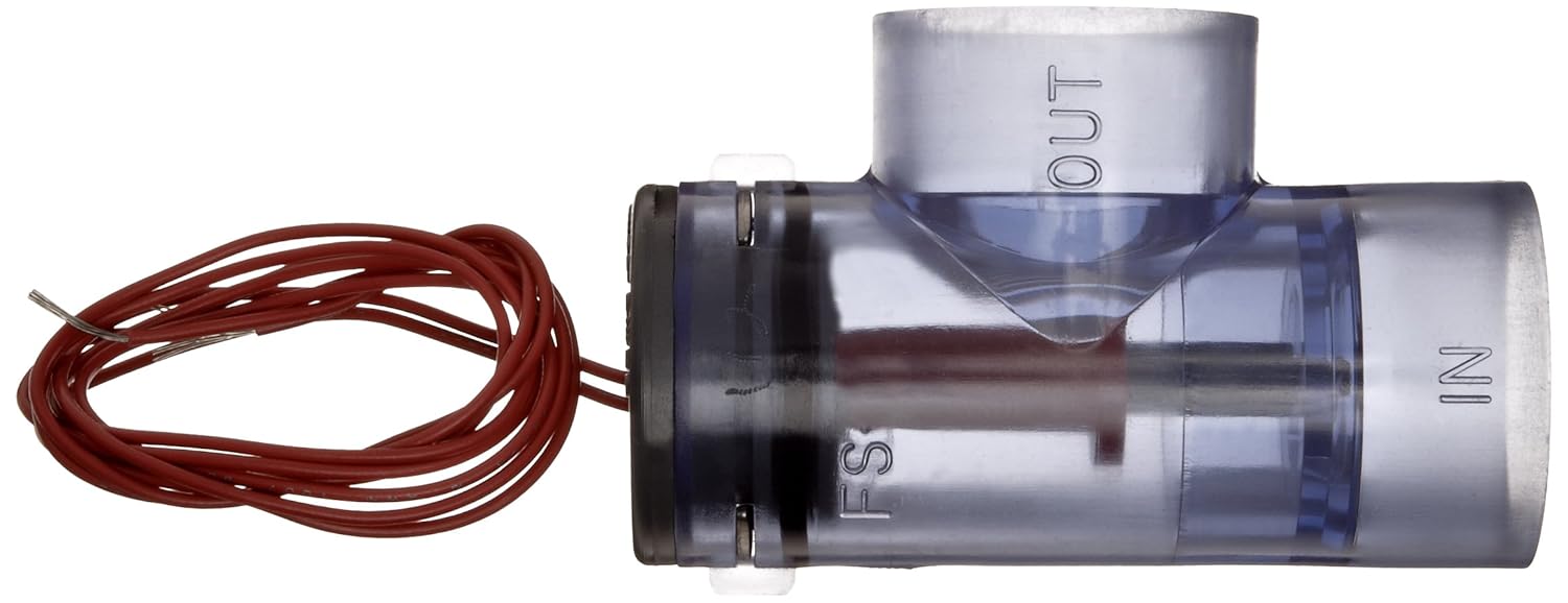 Flow Sensors Shuttle Type 1 IPS Gems Sensors FS-400P Series PVC Flow ...