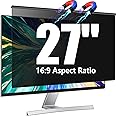 Amazon.com: JEEETINTX Magnetic Computer Privacy Screen Filter 27 inch ...