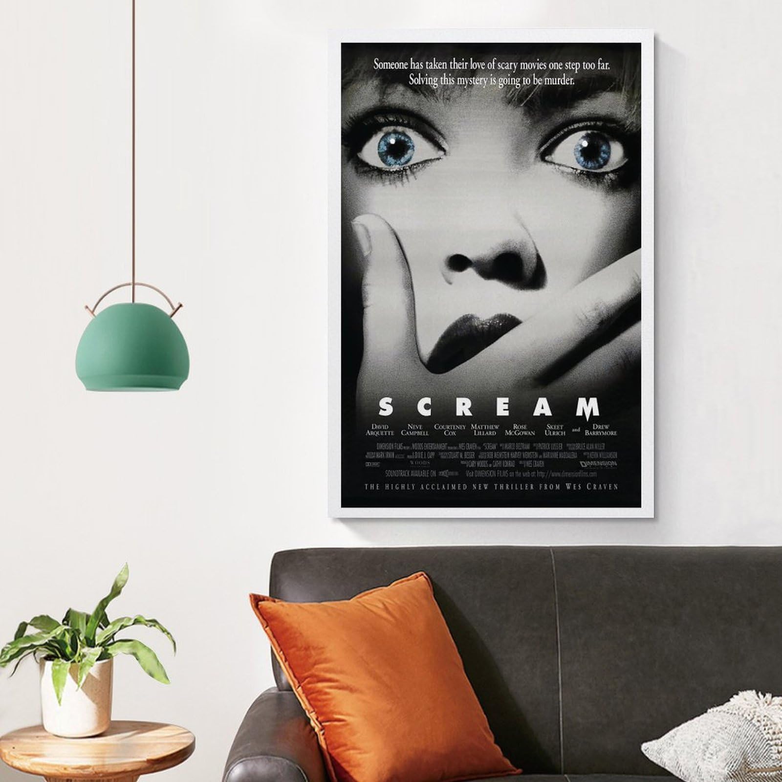 Scream Poster Horror Movie Poster Movie Posters For Wall Decor, Scary ...